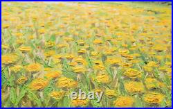 Original Art On Canvas » Original oil painting on canvas Landscape ...