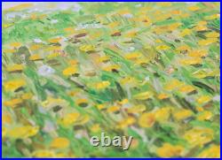 Original Art On Canvas » Original oil painting on canvas Landscape ...