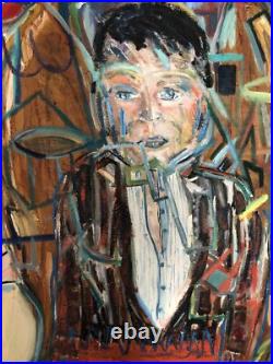 Original Art On Canvas » Signed Laura Davis Original Extra Large 48 x ...